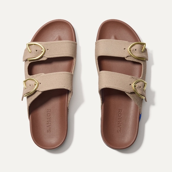Rothy's | Shoes | Rothys The Buckle Slide Dune Size 85 | Poshmark